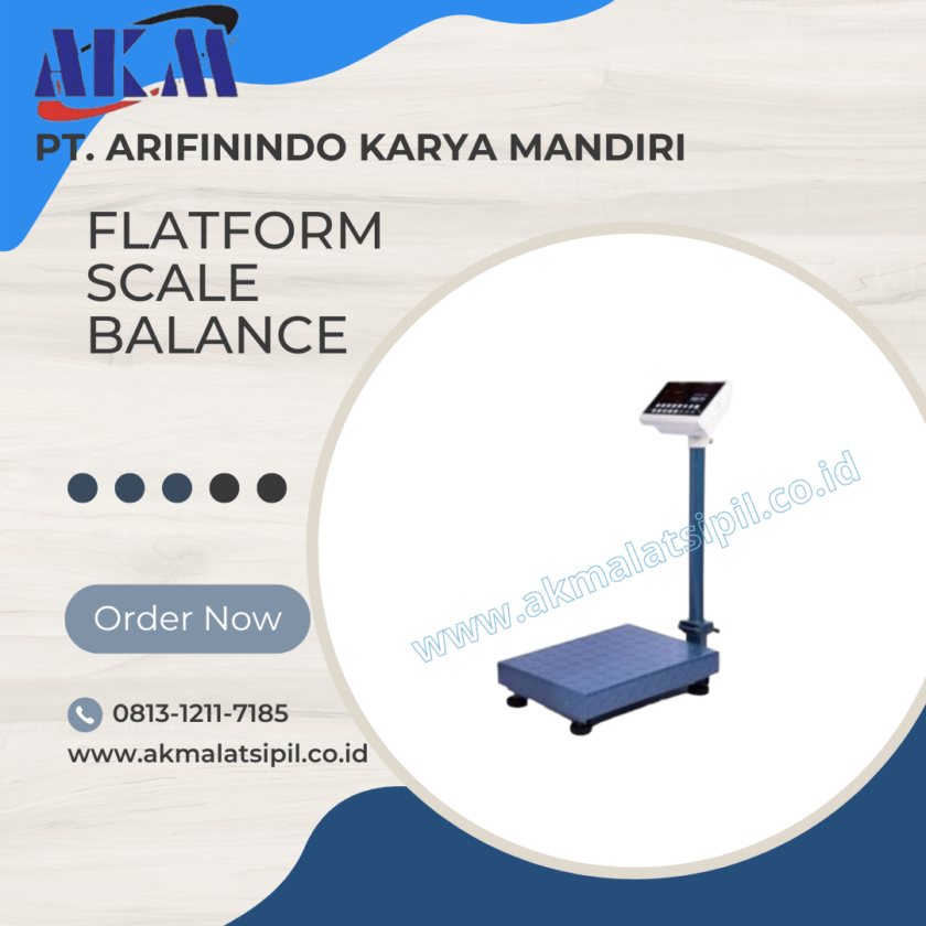 Flatform Scale Balance - PT. Arifinindo Karya Mandiri - Supplier Alat ...