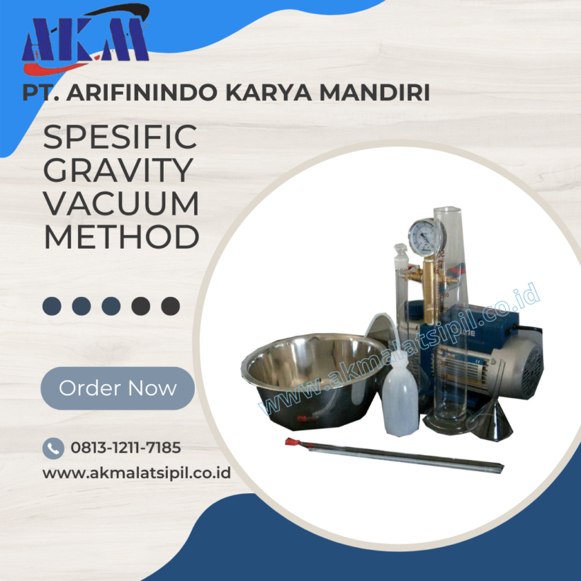 Spesific Gravity ( Vacuum Method ) - PT. Arifinindo Karya Mandiri ...