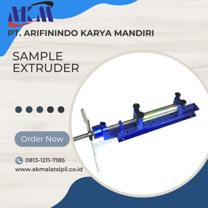 Sample Extruder - PT. Arifinindo Karya Mandiri - Supplier Alat Teknik ...