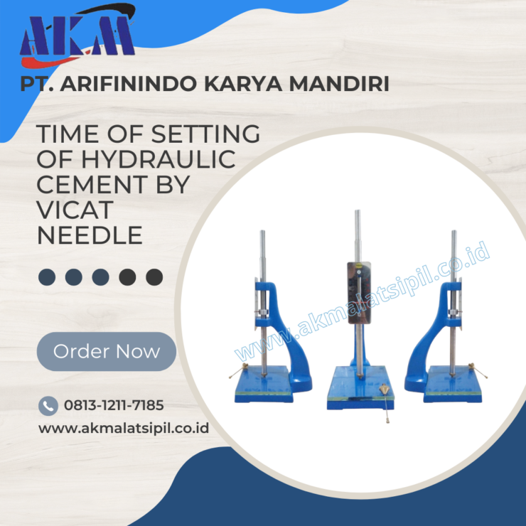 Time Of Setting Of Hydraulic Cement By Vicat Needle - PT. Arifinindo ...