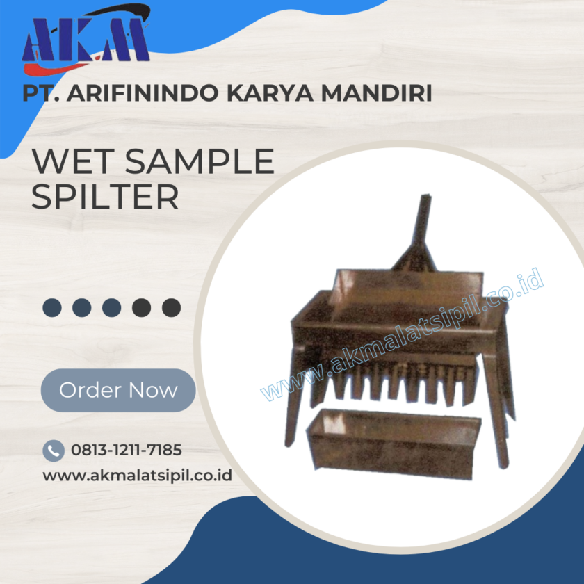 Wet Sample Spilter - PT. Arifinindo Karya Mandiri - Supplier Alat ...